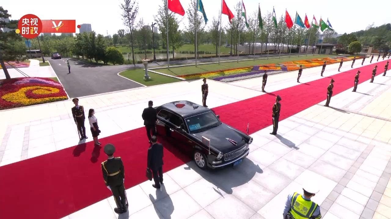 Central Asian Leaders Arrive At Venue Of The China Central Asia Summit