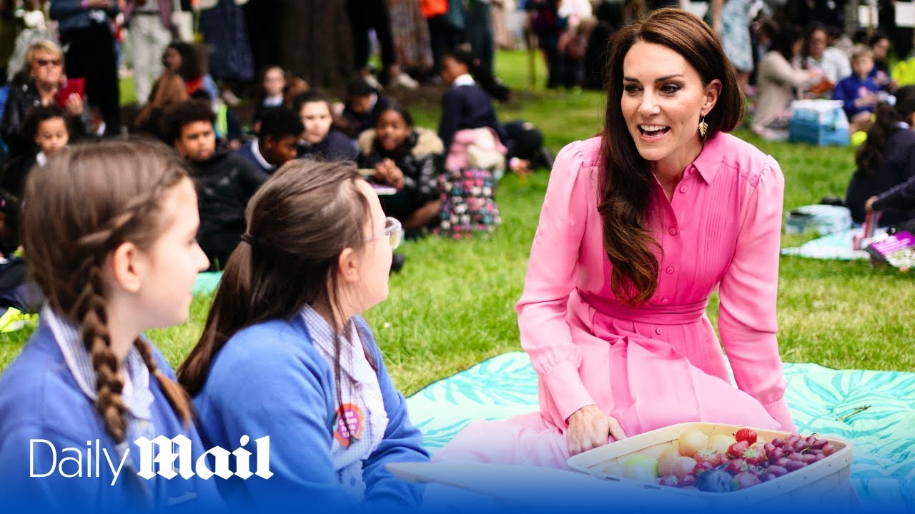 Adorable moment girl asks Kate Middleton 'What's it like being a ...