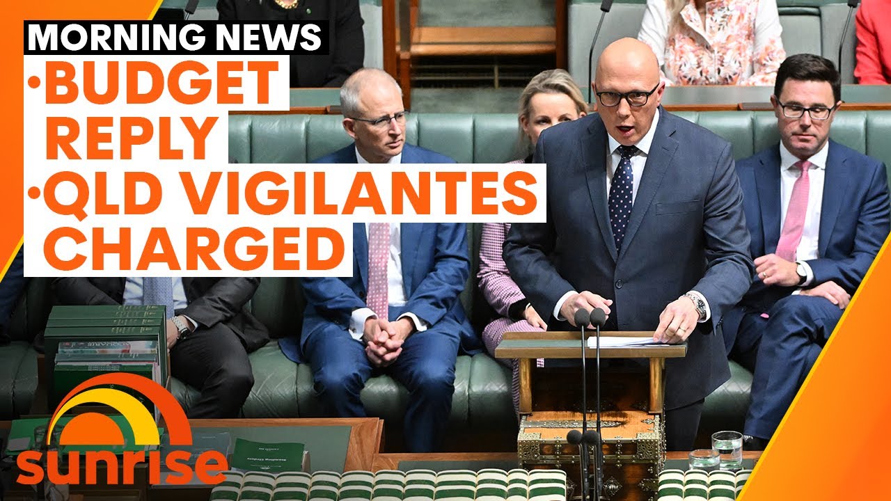 News Update: Peter Dutton delivers budget reply; Queensland youth crime ...