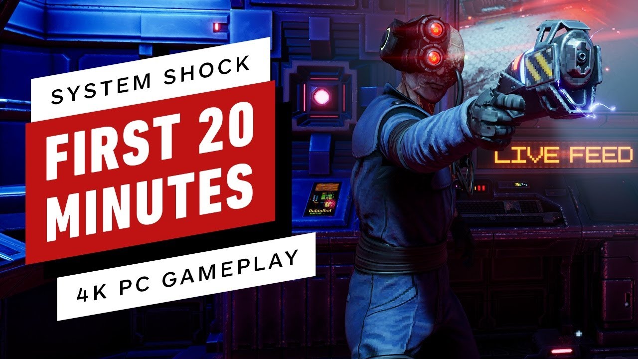 System Shock Remake: The First 20 Minutes of PC Gameplay in 4K - The ...