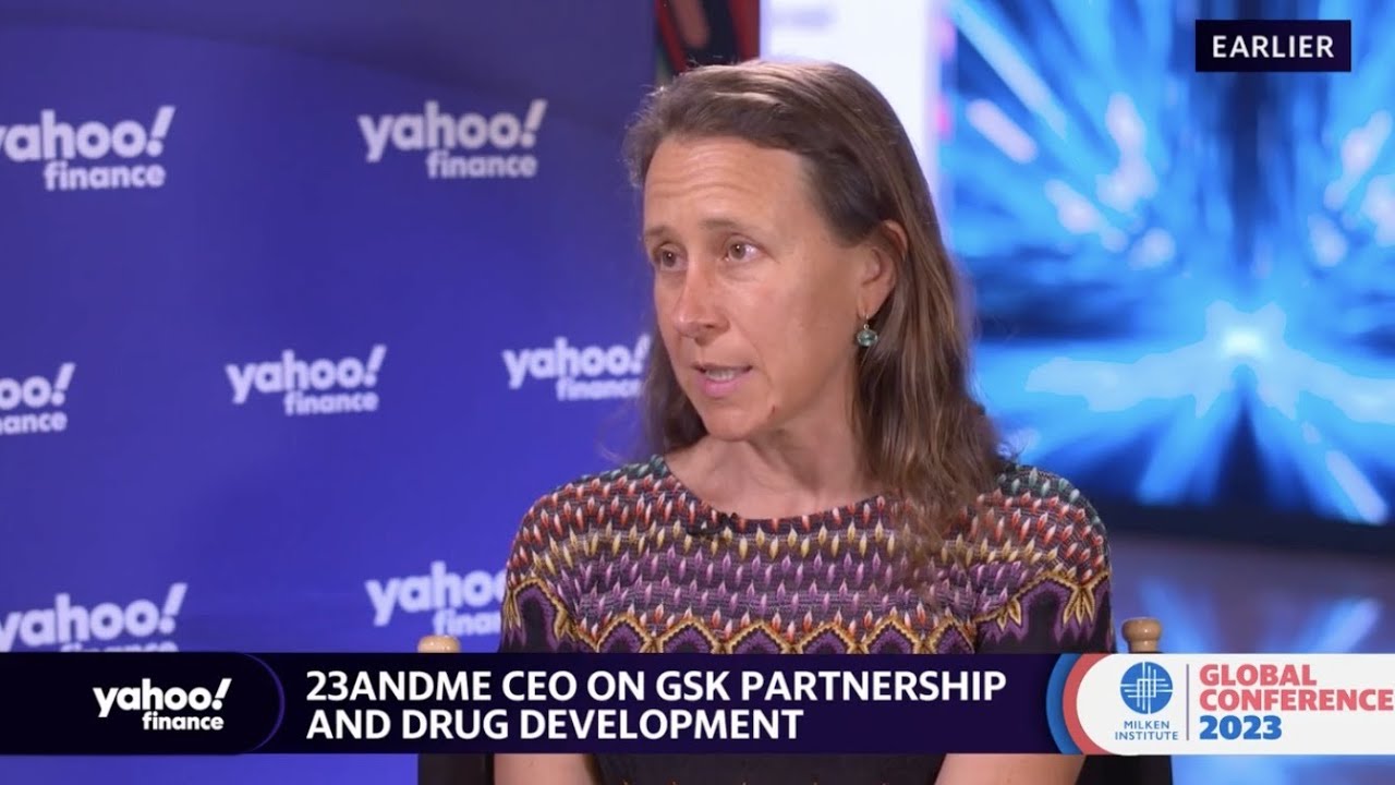 23andMe CEO talks growth, drug development, and the future of health ...