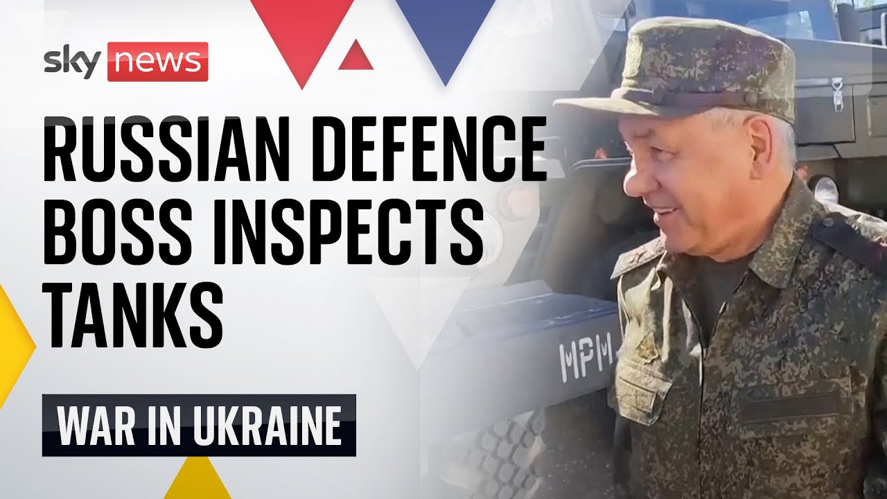Ukraine War: Russian Defence Chief inspects military equipment - The ...