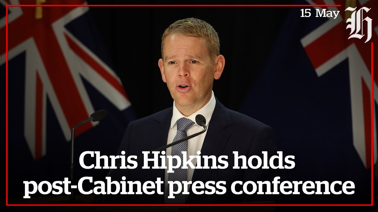 Chris Hipkins Holds post-Cabinet press conference. | nzherald.co.nz ...