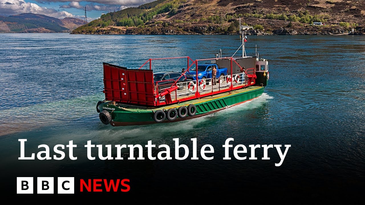 Scottish turntable ferry last surviving in the world – BBC News - The ...