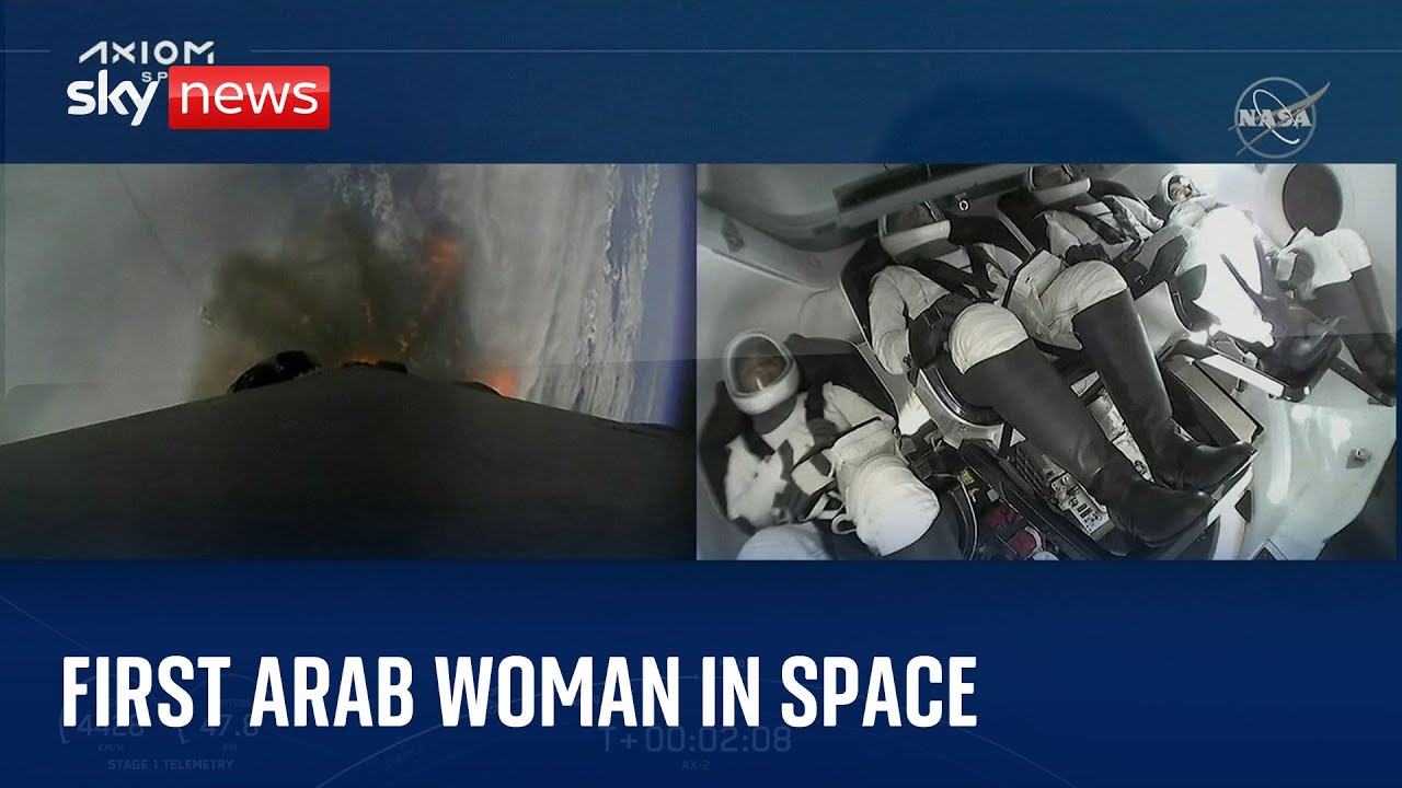 Astronaut Rayyanah Barnawi has become the first Arab woman to travel to ...