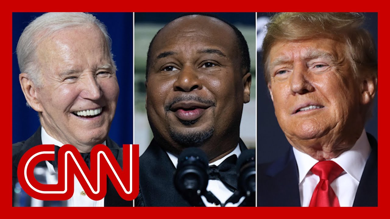 Roy Wood Jr jokes about Donald Trump and roasts Joe Biden at White ...