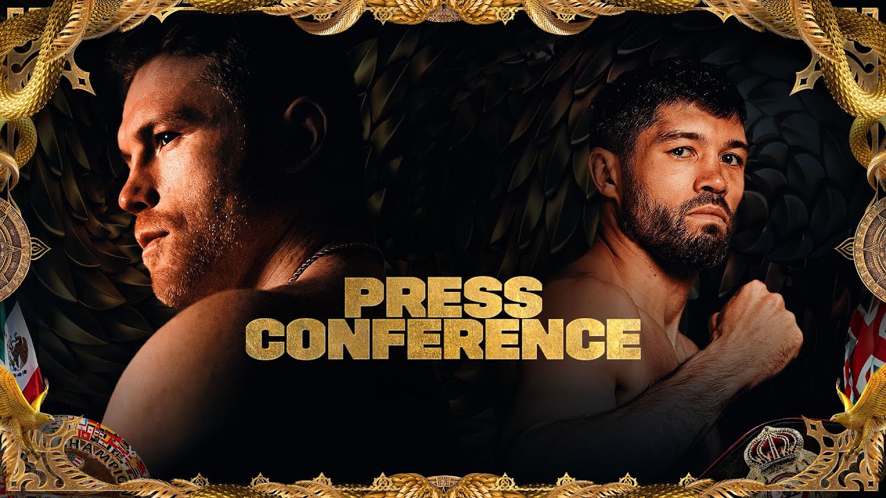 Canelo Alvarez vs. John Ryder Main Event Press Conference - The Global ...
