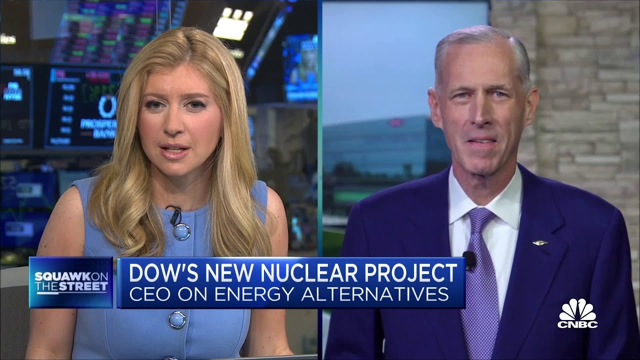 Dow CEO Jim Fitterling on advanced nuclear reactor project in Texas ...