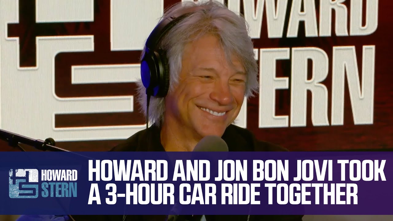 Howard and Jon Bon Jovi Went on a 3-Hour Car Ride - The Global Herald