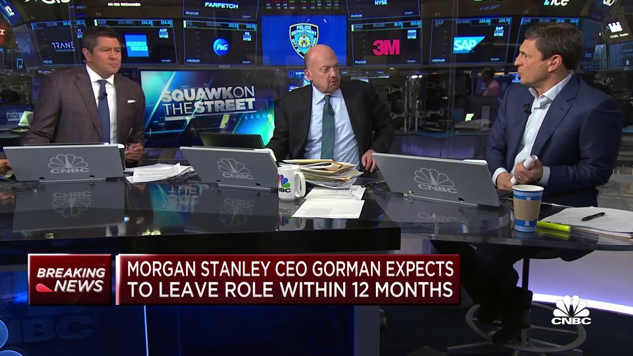 Morgan Stanley CEO Gorman to step down within 12 months, assume ...