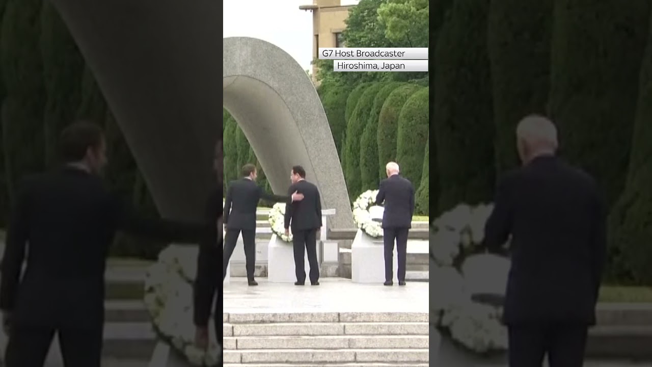 G7 leaders lay wreaths in Hiroshima Peace Memorial Park - The Global Herald