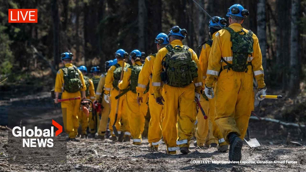 Alberta wildfires: Officials provide update on fires burning in the ...