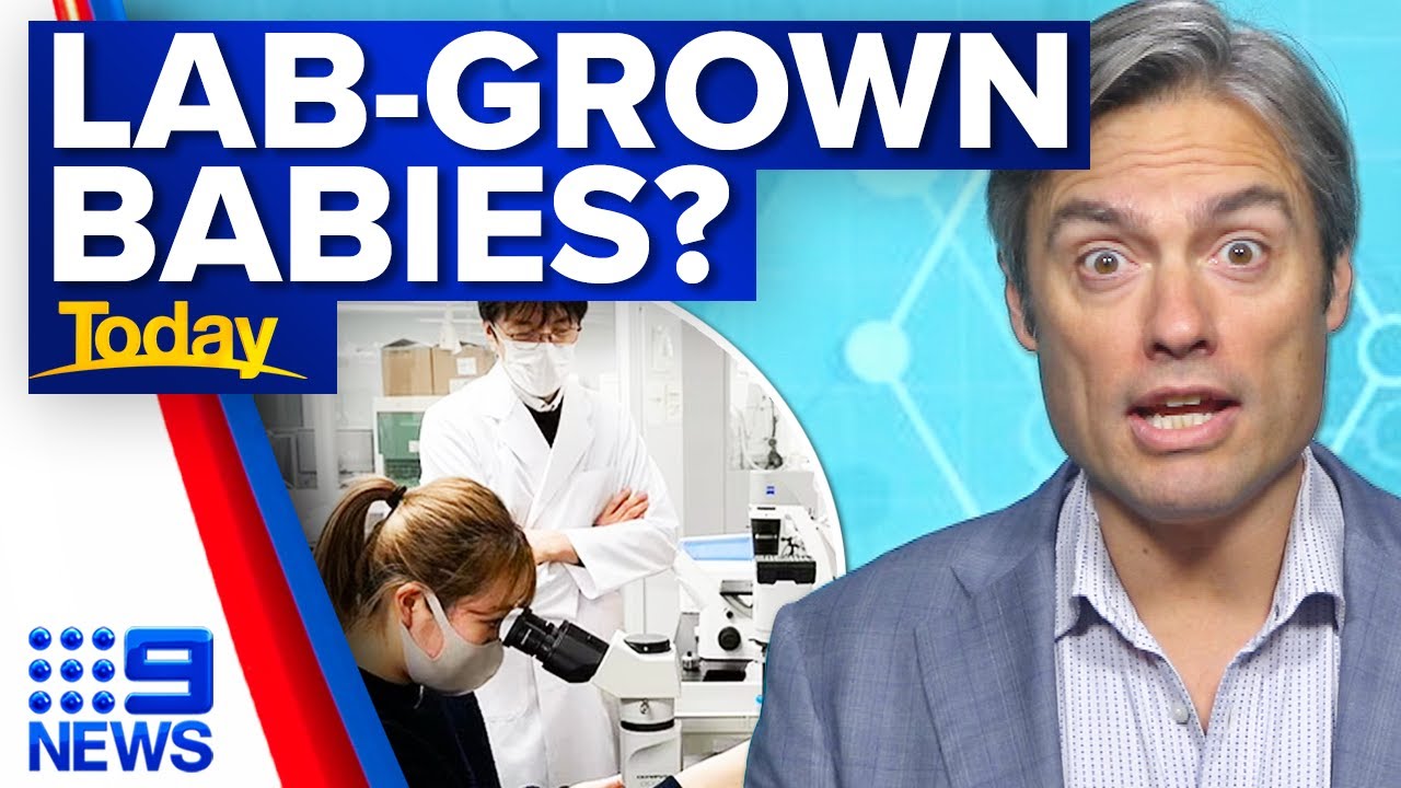 Scientists in Japan believe they will be able to grow human babies in a lab | 9 News Australia ...