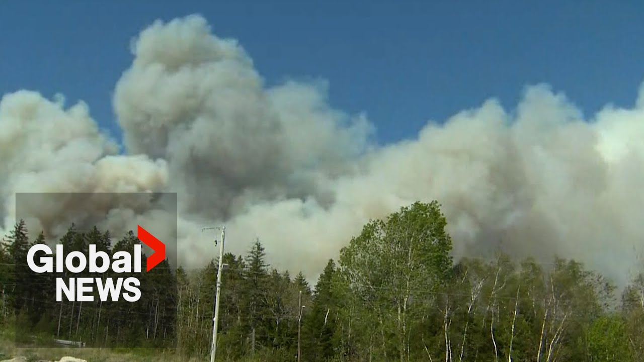NS wildfire: Residents told to evacuate as blaze spreads in Tantallon ...