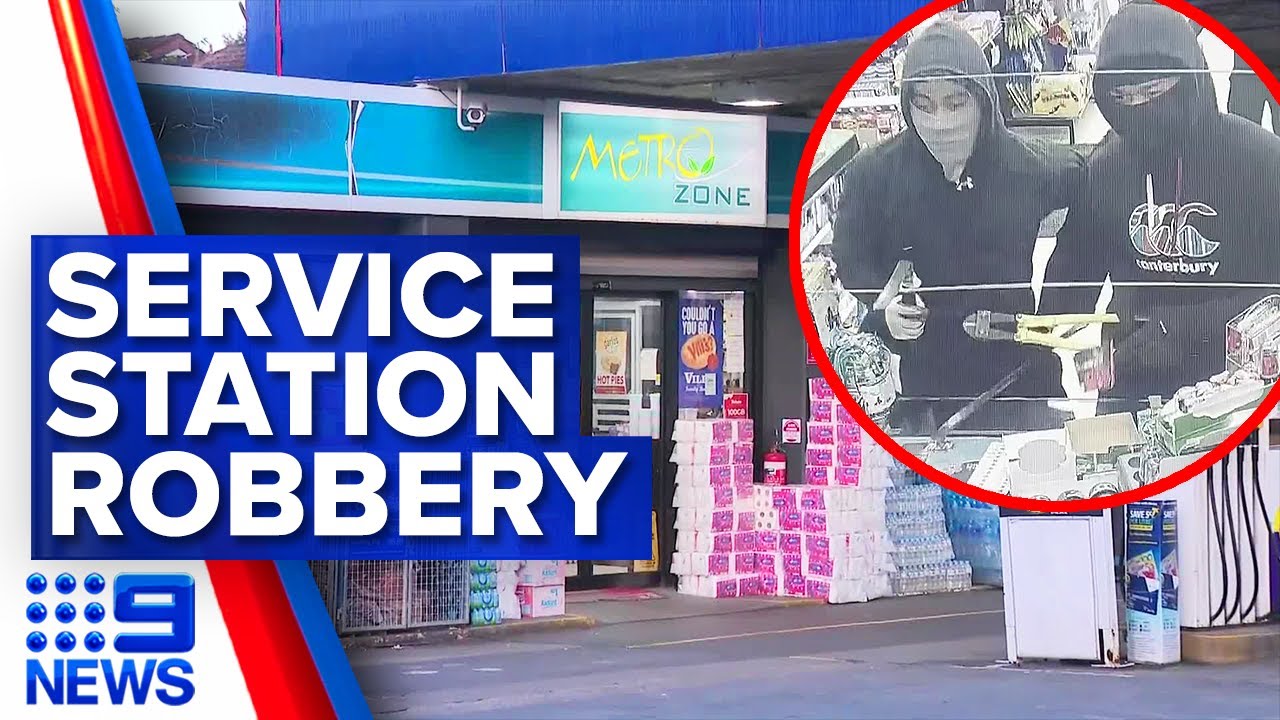 Three masked, armed men on the run after service station robbery | 9 ...