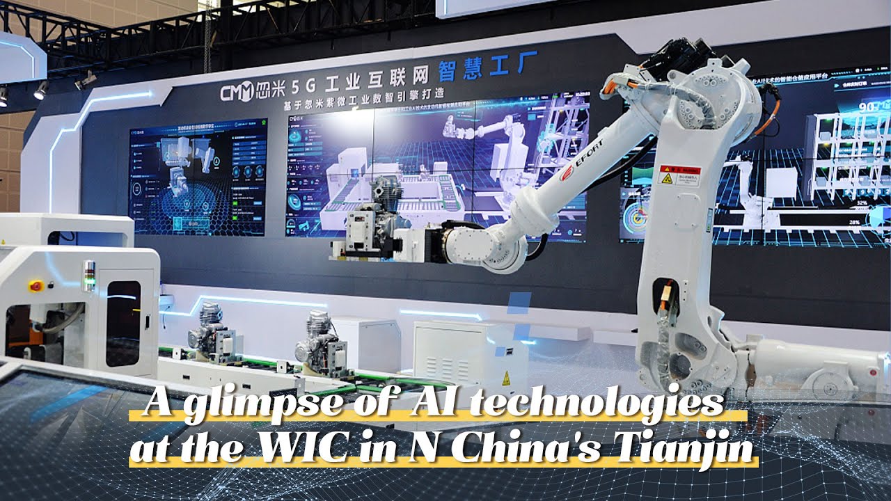 A glimpse of AI technologies at the WIC in N China's Tianjin - The ...