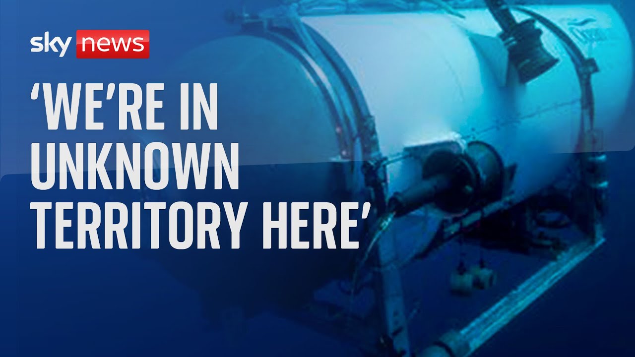 Missing Submersible: 'Finding this is a bit like a needle in a haystack ...