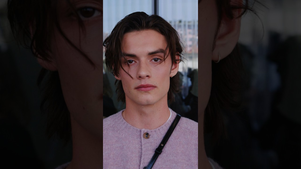 Check out Prada Ambassador Louis Partridge attending #PradaSS24 ...