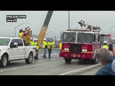 Collapsed Section of I-95 in Philadelphia Reopens - The Global Herald