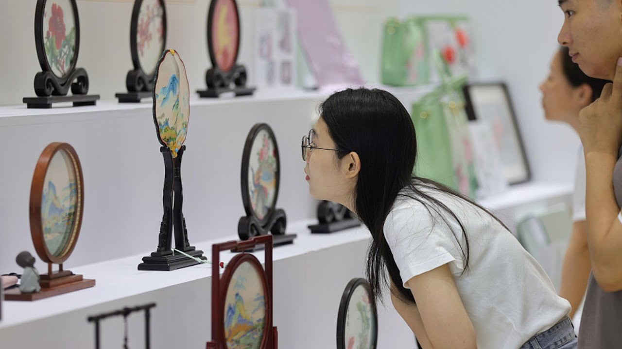 Intangible cultural heritage exhibits shine at cultural fair - The ...