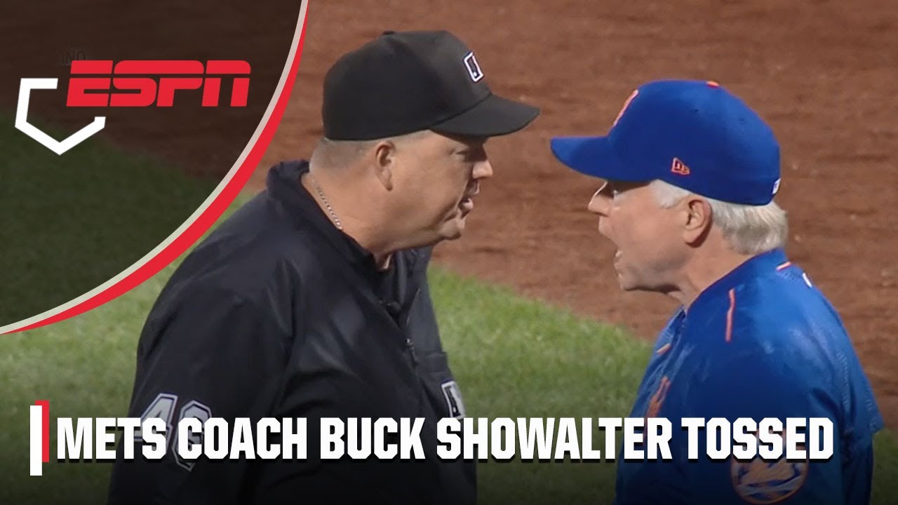Buck Showalter EJECTED for arguing controversial no-swing call | MLB on ...
