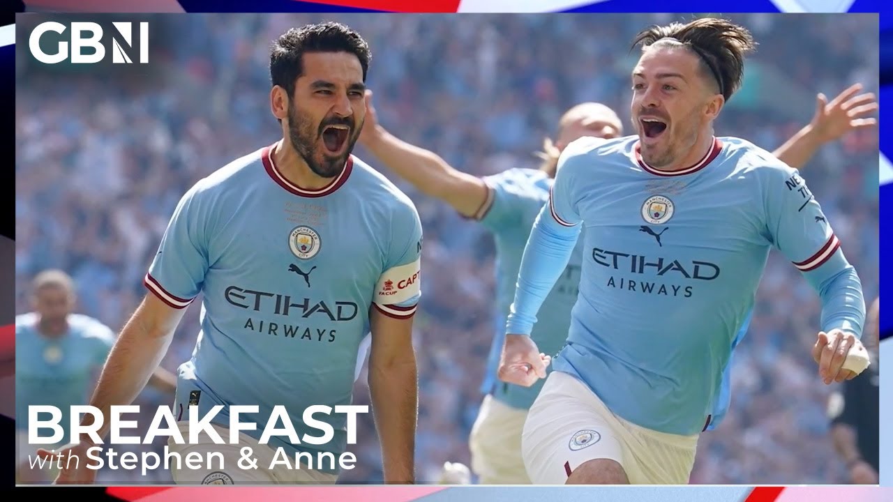 Manchester City remain on course for a HISTORIC Treble after victory in ...