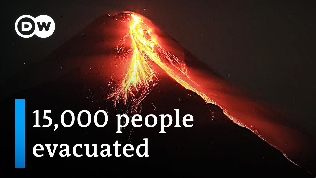 Philippines' most active volcano: Mayon eruption may last months | DW ...