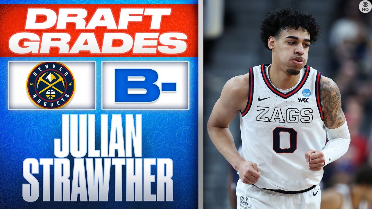 Julian Strawther Selected No. 29 Overall by the Nuggets | 2023 NBA ...