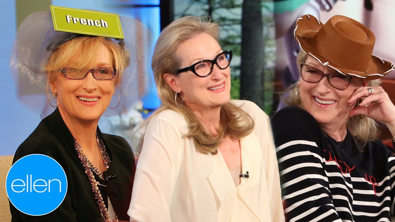 Best of Meryl Streep Playing Games on The Ellen Show - The Global Herald