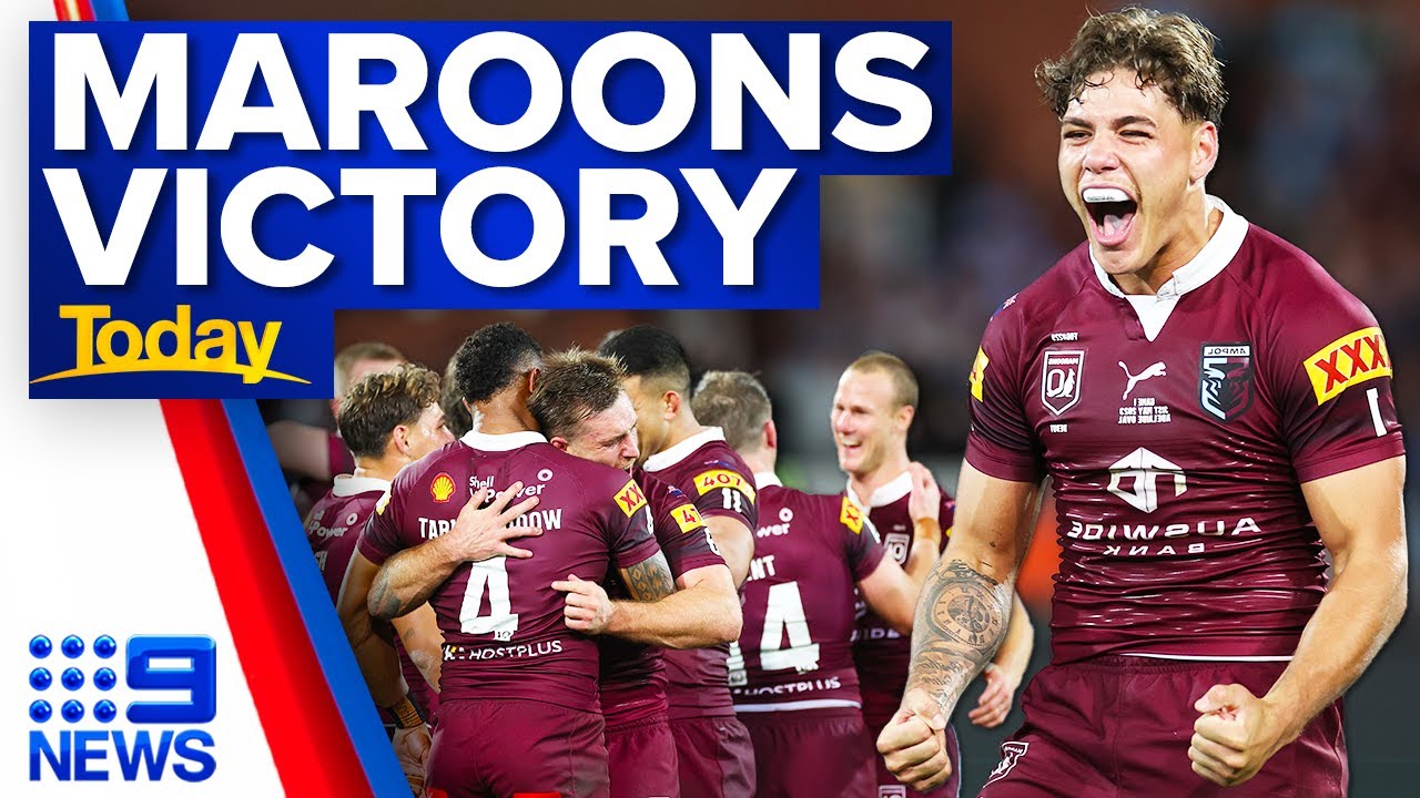 Queensland Maroons defeat the NSW Blues in State of Origin opener | 9 News Australia - The ...