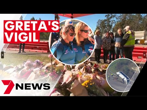 Special vigil in Greta after fatal Hunter Valley bus crash | 7NEWS ...