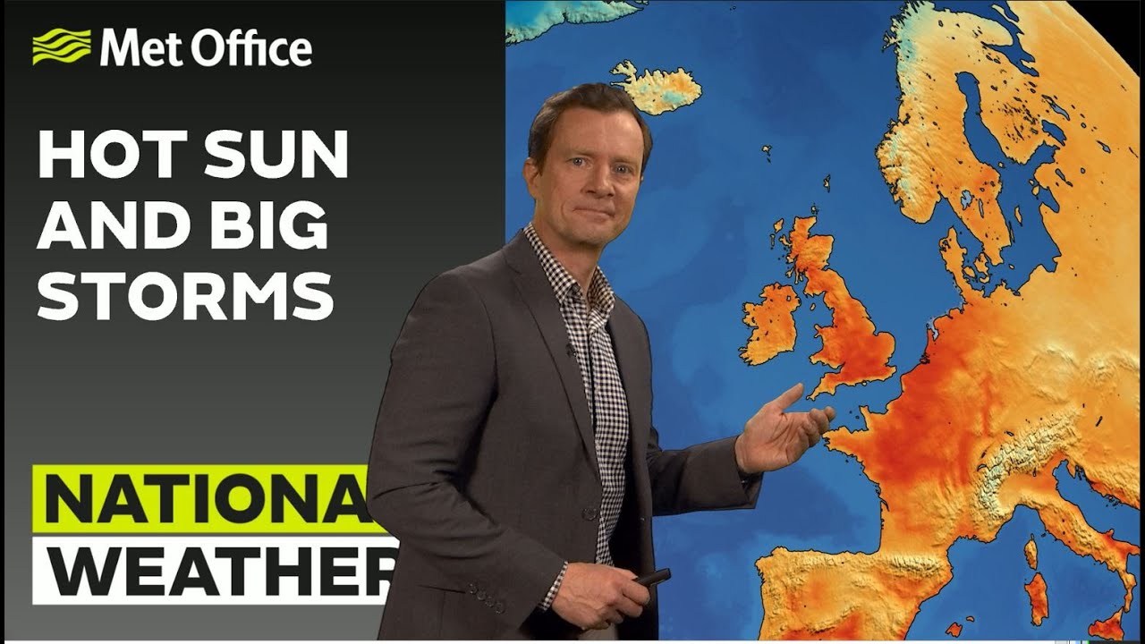 12/06/23 – Hot Sun and Big Storms – Afternoon Weather Forecast UK – Met ...