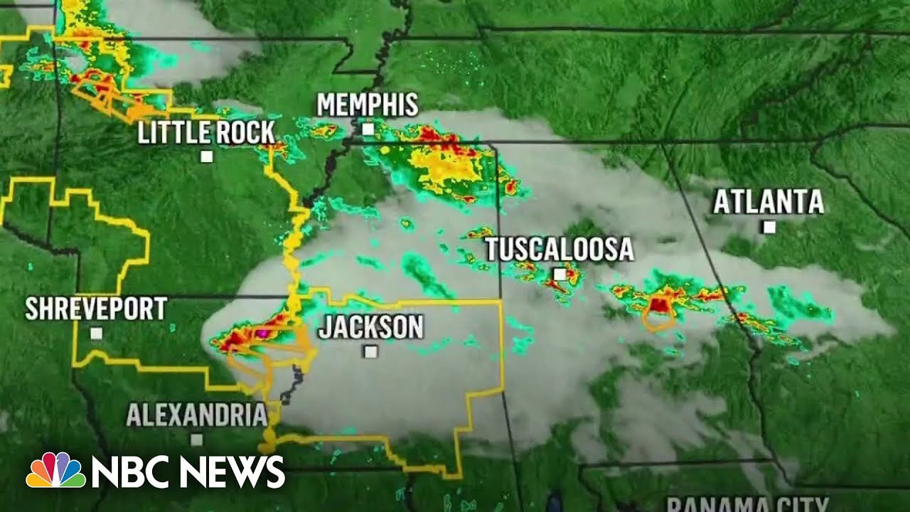Summer storms rolling through the southeast U.S. puts 31 million at ...