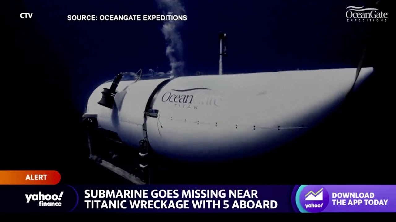 Search intensifies for submarine goes missing near Titanic wreckage ...