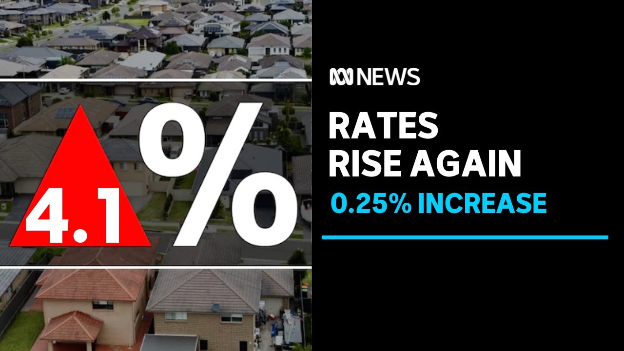 RBA hikes rates again, rising above 4 per cent | ABC News - The Global ...