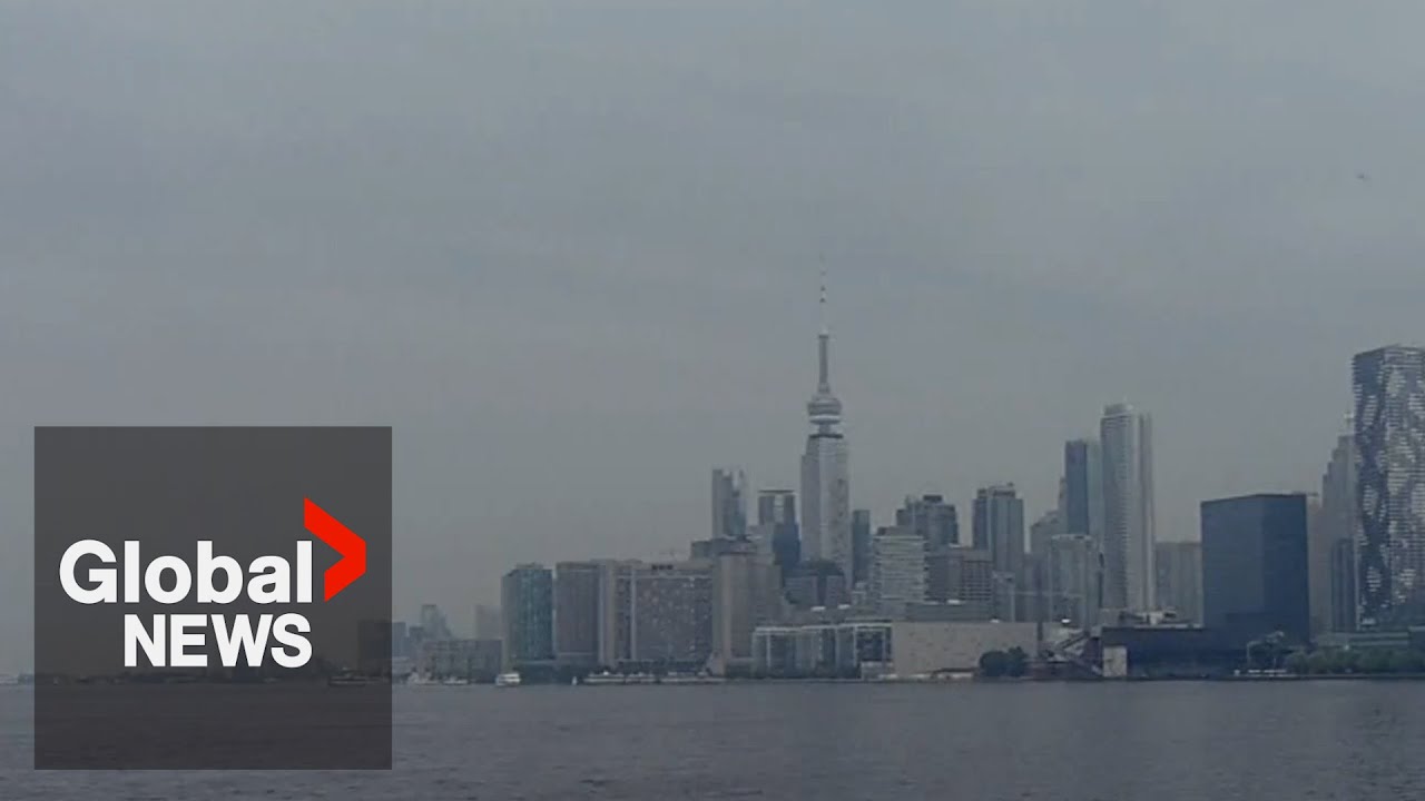 Canadian wildfires: Smoke hangs over Toronto, poor air quality prompts ...