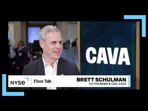 CAVA goes public on the NYSE and Co-Founder & CEO Brett Schulman joins ...
