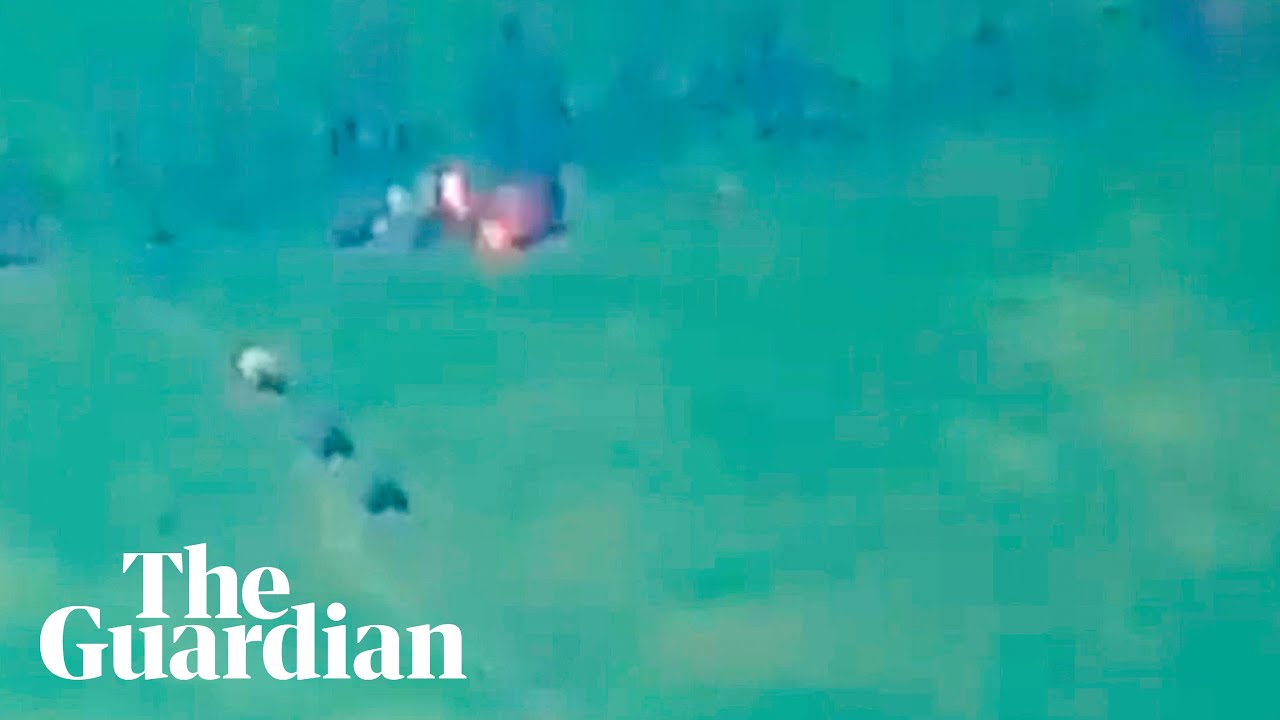 Drone footage purports to show Ukrainian military equipment destroyed ...