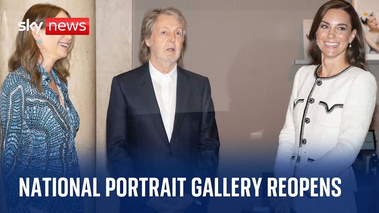 Princess of Wales meets Paul McCartney at reopening of National ...