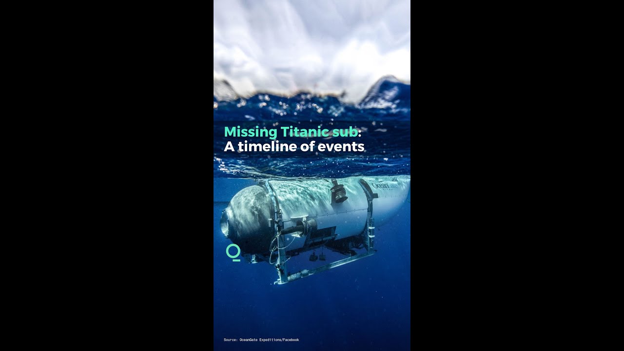 Missing Titanic Sub: Timeline of Events - The Global Herald