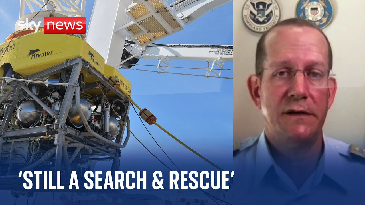 Missing Sub: 'Search and rescue operation continues' - Rear Admiral ...