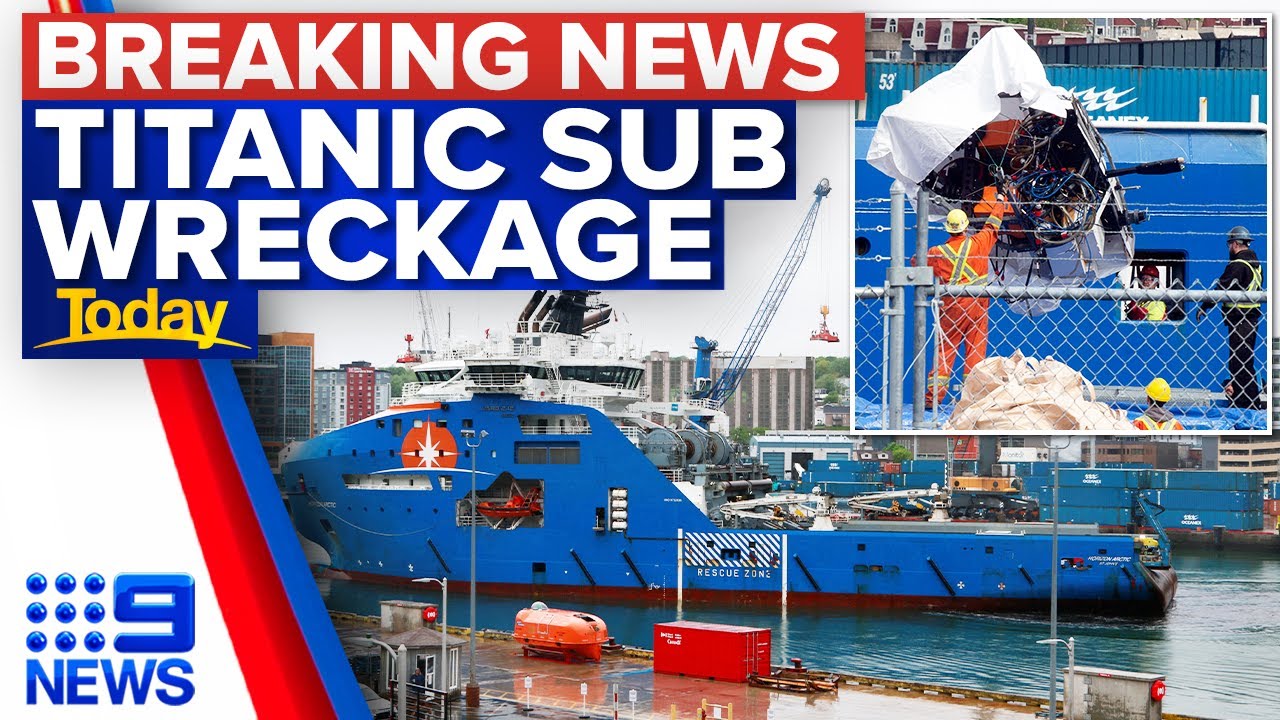 ‘Presumed human remains’ found near Titanic sub debris, US coast guard ...