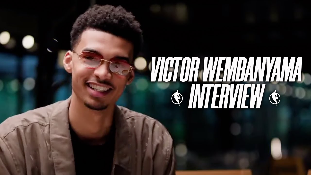 Victor Wembanyama's sit down interview with GMA's Robin Roberts | 2023 ...