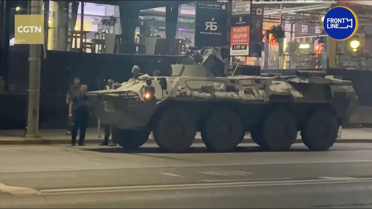 Street views in Rostov-on-Don after Wagner chief vows to go 'all the ...