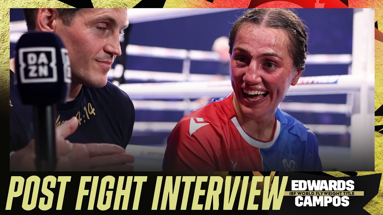 "I'm lost for words!" - Ellie Scotney reacts to World Title win - The ...
