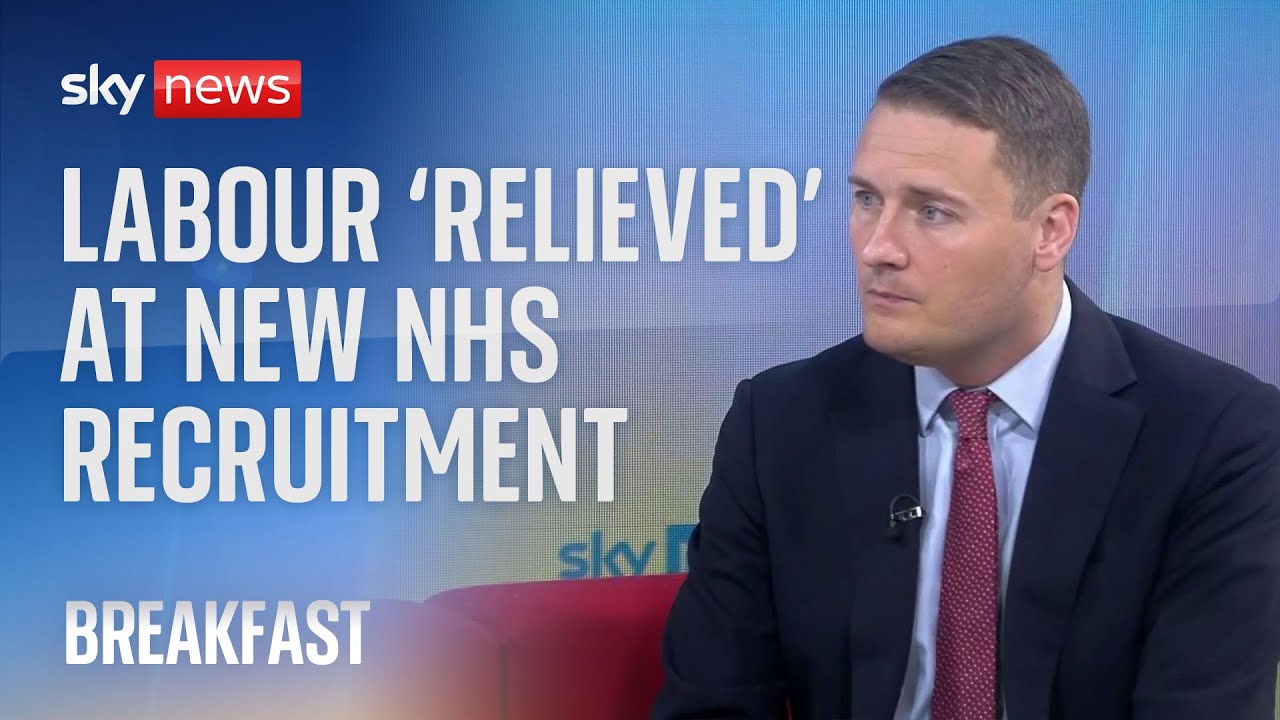 Labour 'relieved' with NHS workforce plan - The Global Herald
