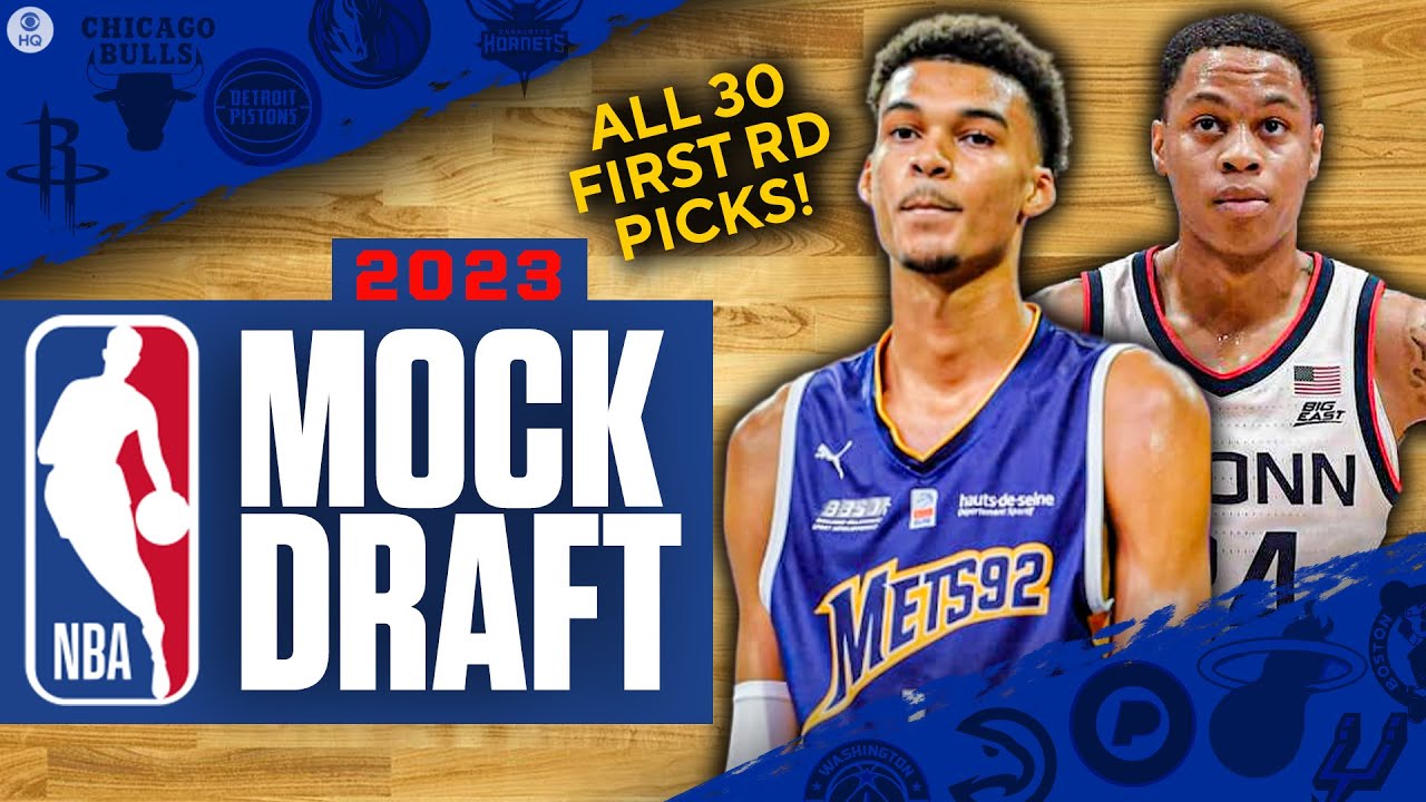 2023 NBA Mock Draft: Victor Wembanyama and Teammate Go in TOP 10 + FULL ...