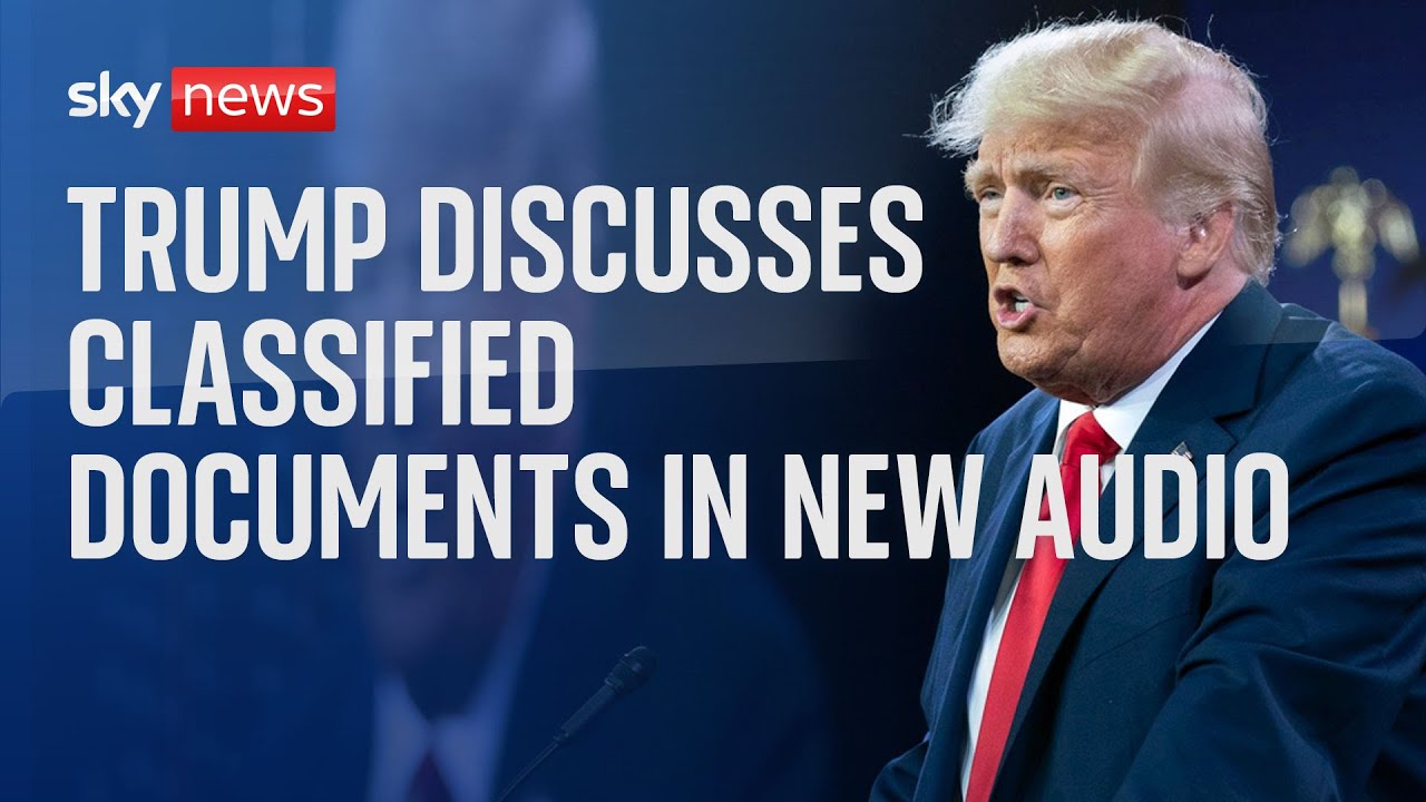 Recording Emerges Of Donald Trump Saying He Is Holding Classified