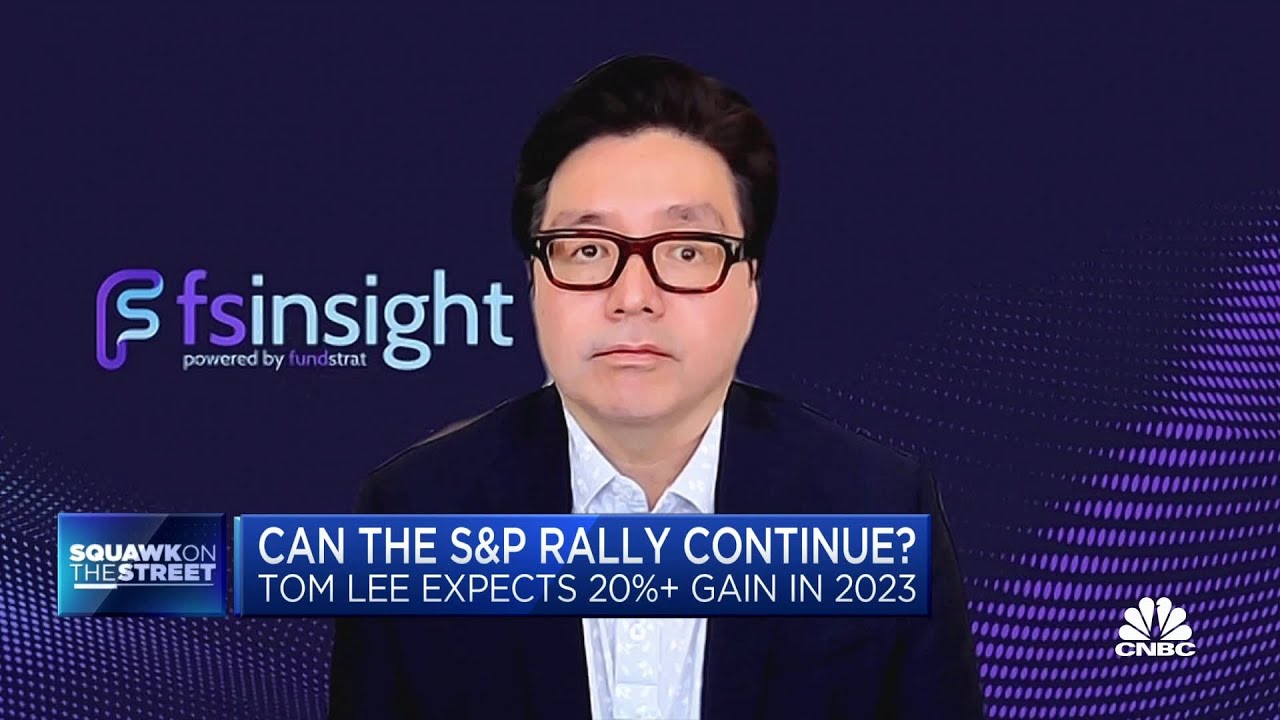Here's why Fundstrats' Tom Lee expects the S&P 500 to gain over 20% ...