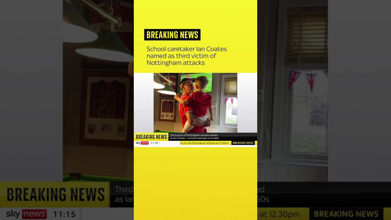 School caretaker Ian Coates named as third victim of Nottingham attacks ...